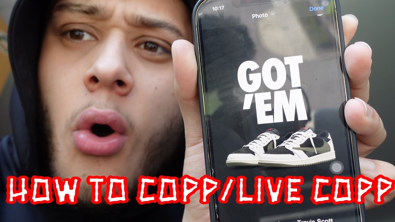 TRAVIS SCOTT 1 LOW *LIVE COPP* HOW TO COPP!!!!! - YouTube