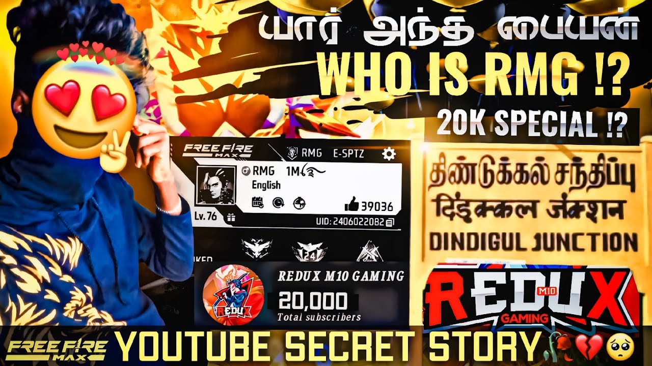 Who Is RMG !? | YouTube Secret Story 💔 Heart Broken Moments 🥺 | RMG ...