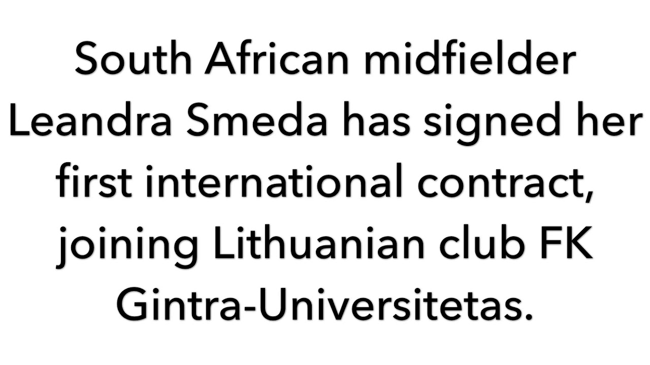 Leandra Smeda Leaves to Lithuania - YouTube