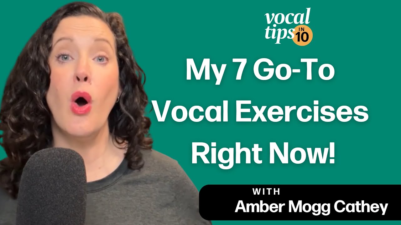 My 7 Go-To Vocal Exercises Right Now! - YouTube