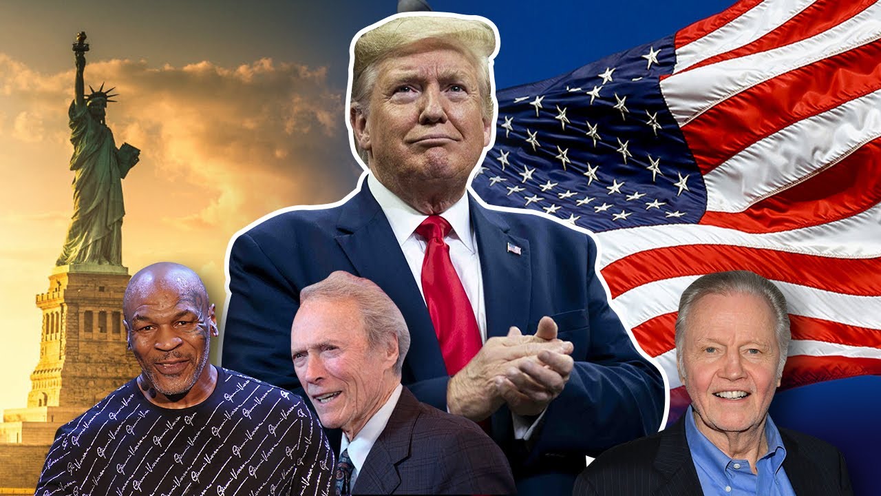 Top 10 Celebrities Who SUPPORT Donald Trump! - YouTube