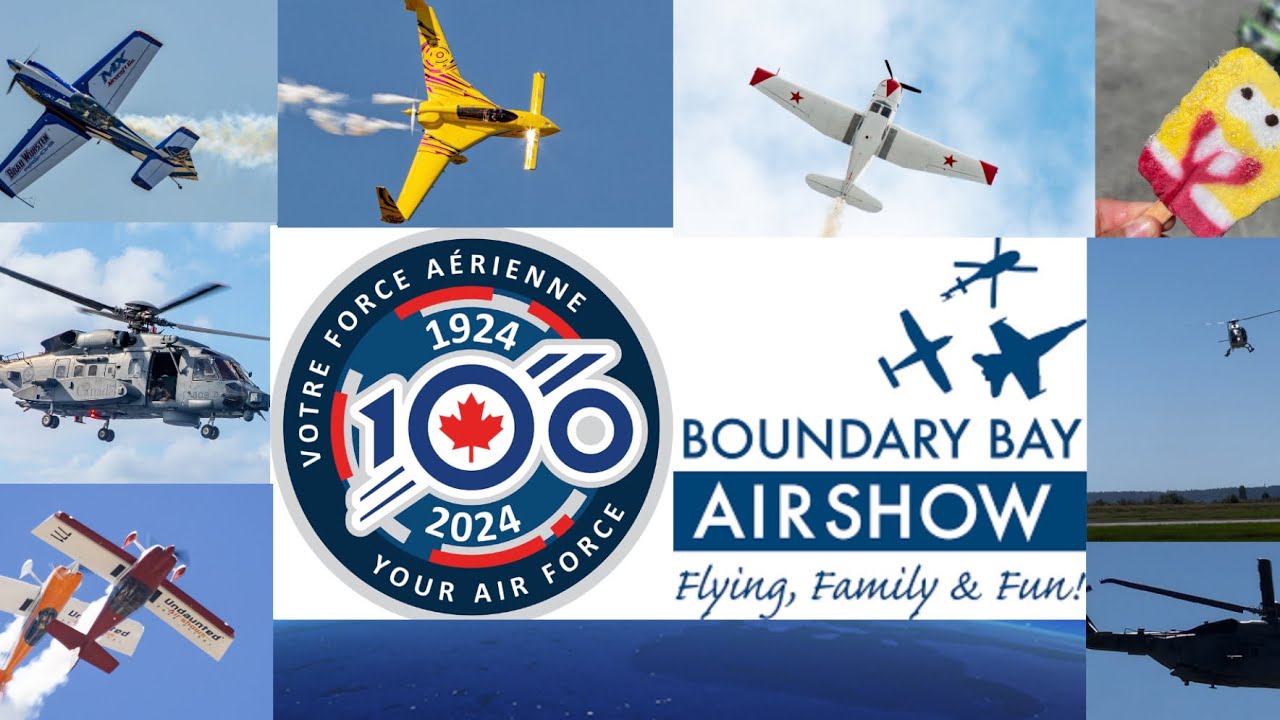 Boundary Bay airshow 2024 - YouTube