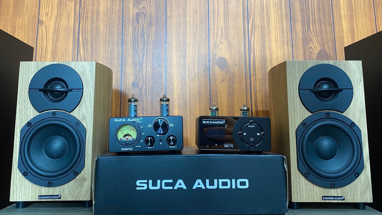 Nghe nhạc đơn Giản Hiệu Quả hơn với Ampli đèn Suca Smart-02 công suất ...