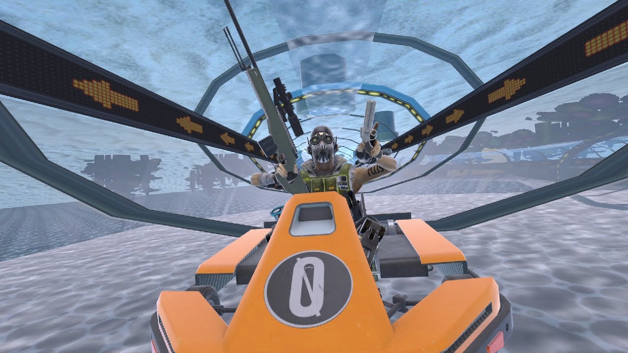 Driving A Super Fast Gokart On The Ceiling In BoneLab - YouTube