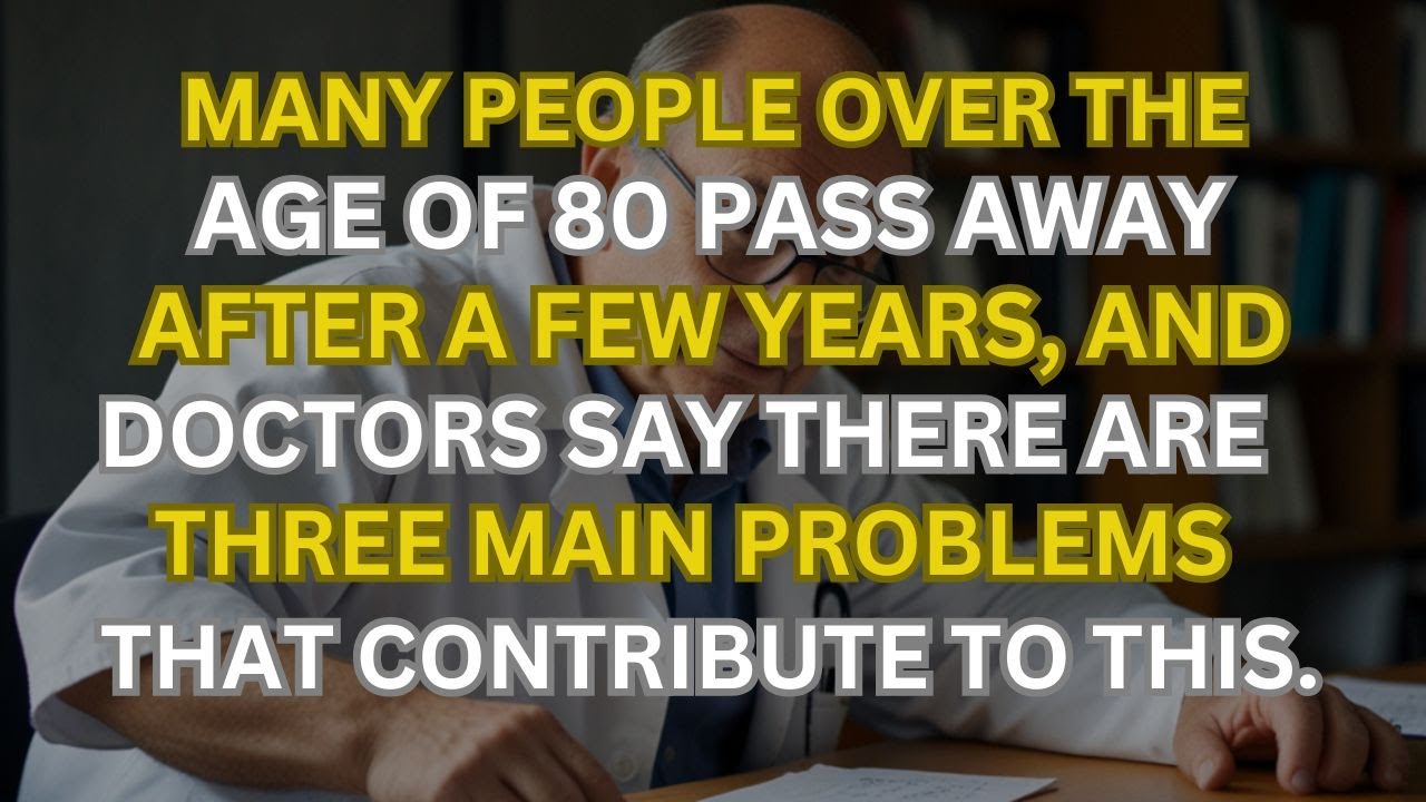 Most elderly people who reach the age of 80 pass away within a few ...
