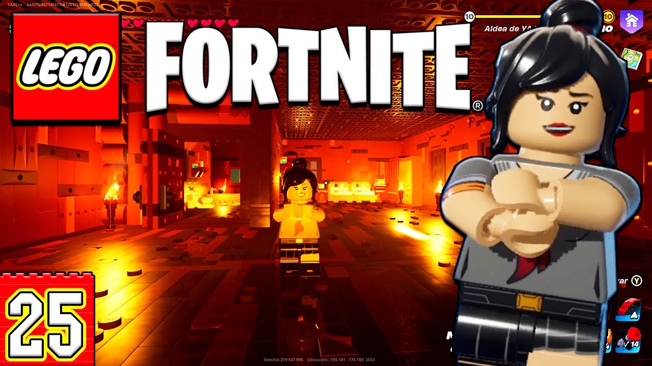 CONSTRUYENDO LA CASITA BONITA | LEGO FORTNITE - YouTube