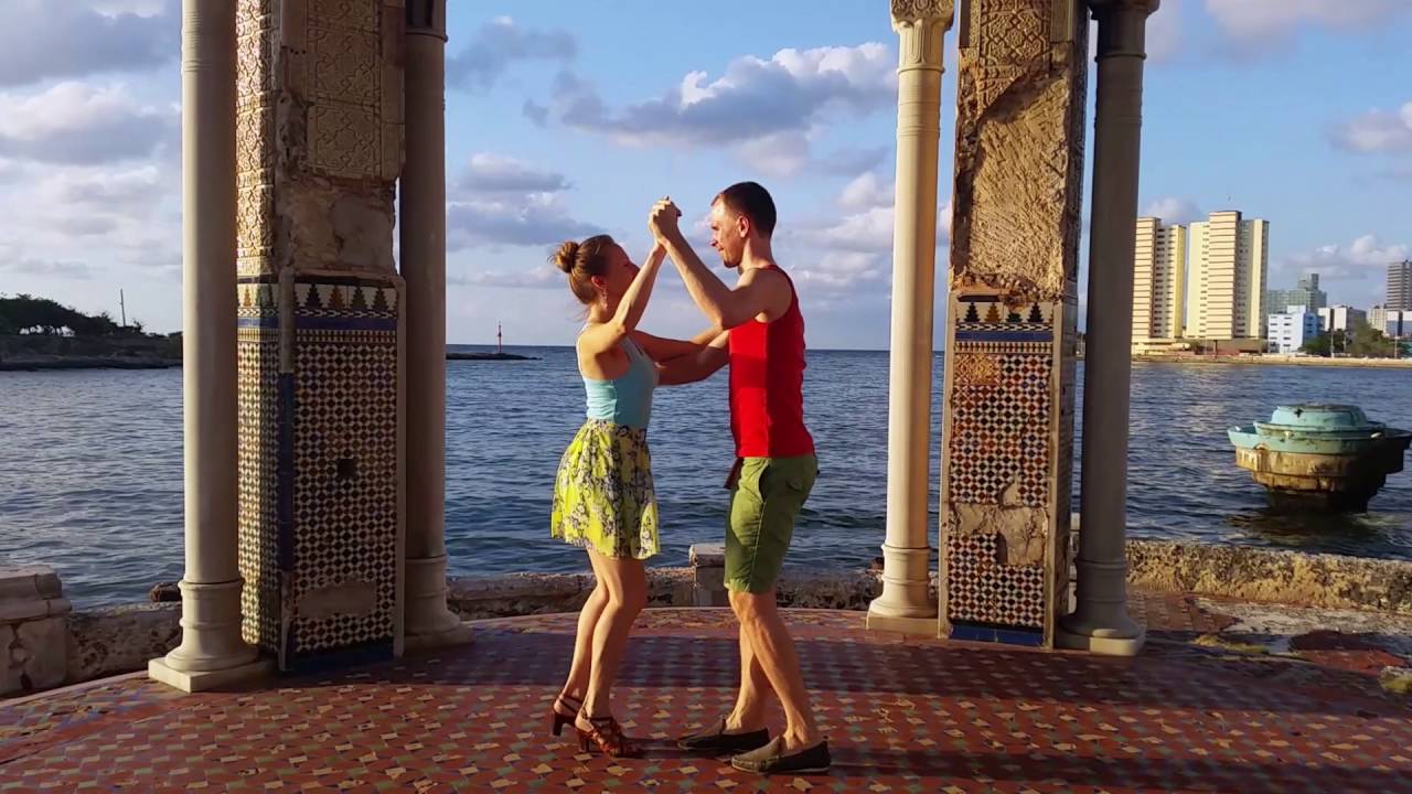 Salsa with The Cat King of Havana -- #1 Basic Step - YouTube