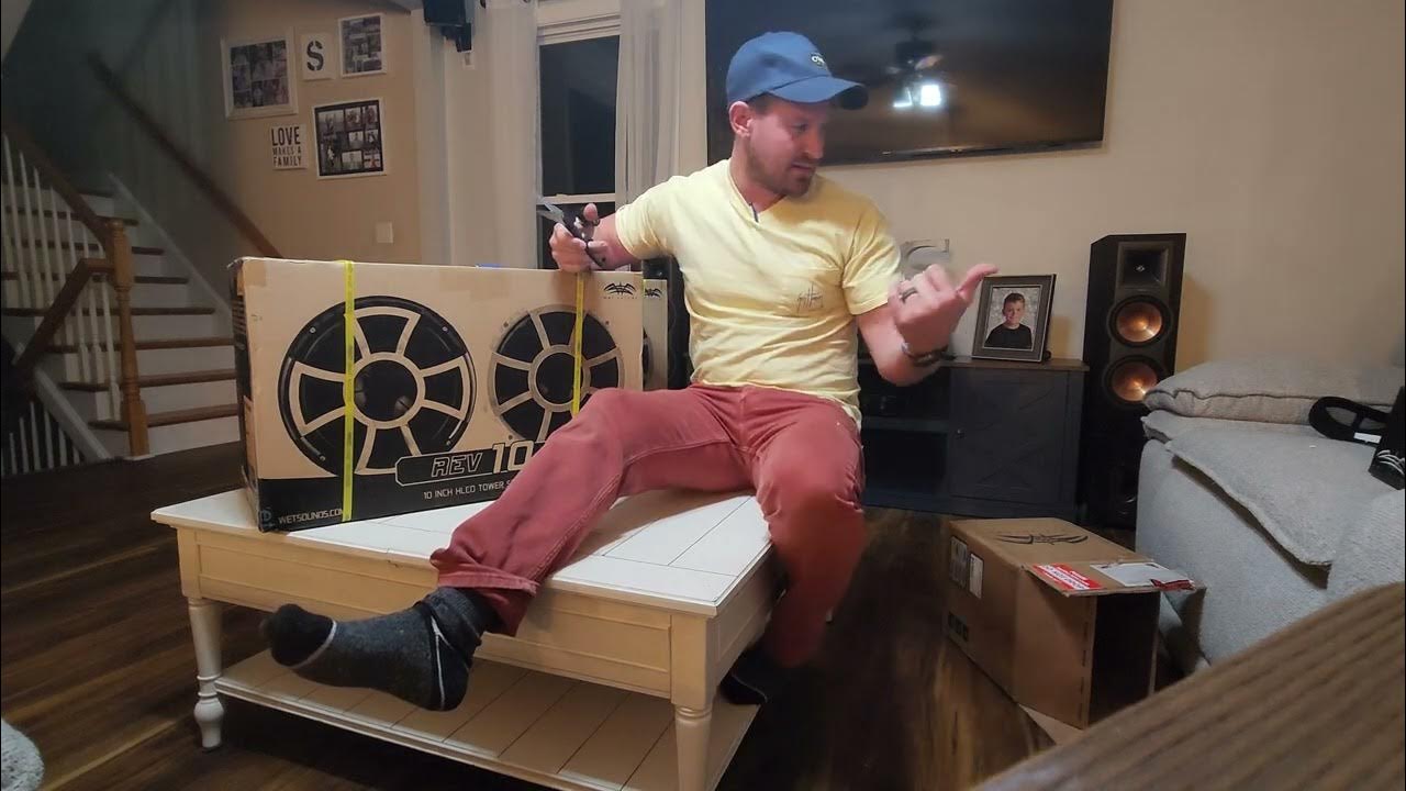 wetsound rev 10 v2 and revo10 fa 2ohm unboxing - YouTube