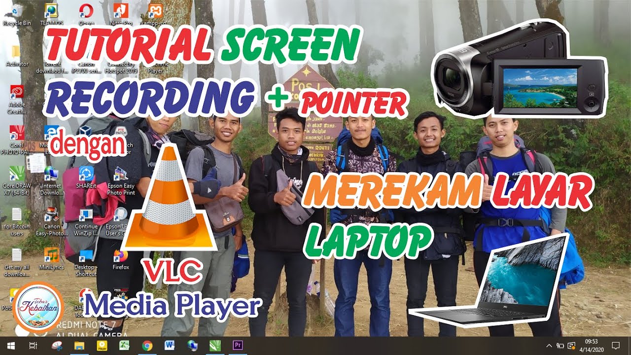 Tutorial Screen Recording/Rekam Layar Laptop dengan VLC Media Player ...