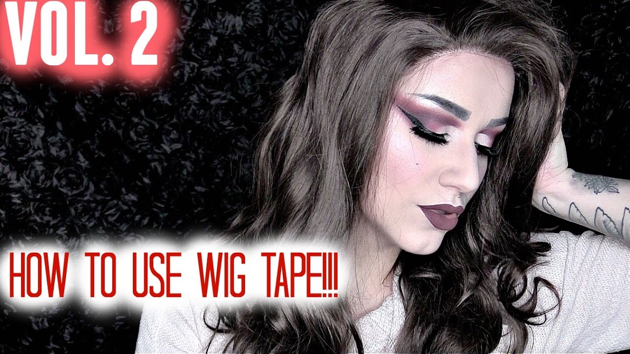How To Use Wig Tape with a LaceFront Wig/Feat. ImStyle Wigs - YouTube