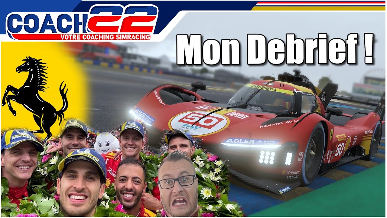 Lmu La Victoire Ferrari Au 24h Du Mans 2024 Youtube