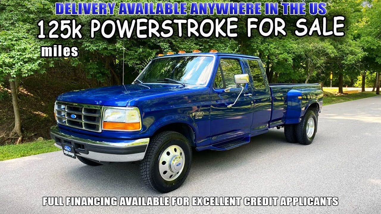 7.3 Powerstroke OBS For Sale: 1997 Ford F-350 XLT Diesel Dually With ...