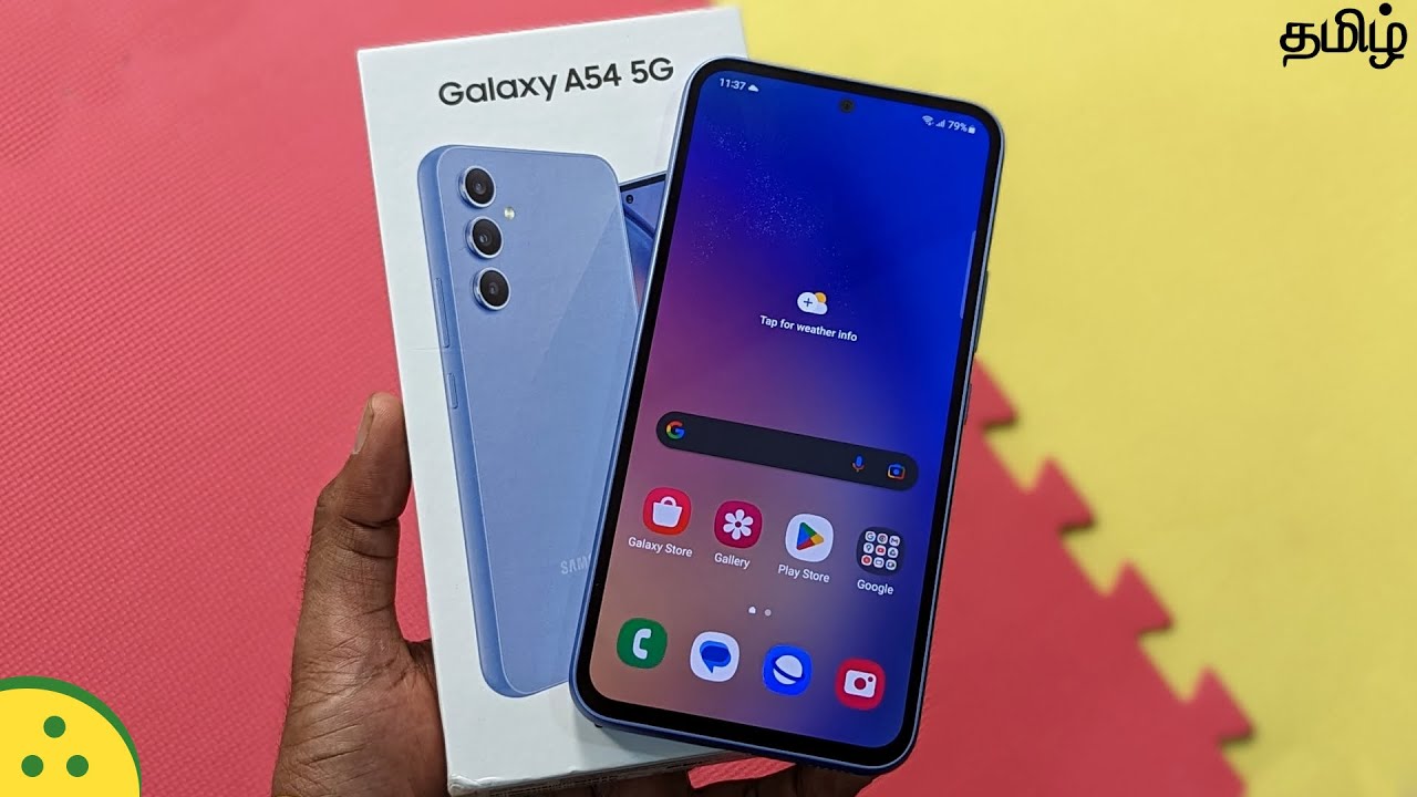 Samsung Galaxy A54 Unboxing with Camera Samples — 6.4" FHD+ 120Hz ...