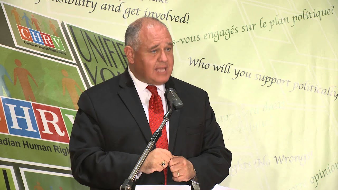 Markham Mayor Frank Scarpitti receives his CHRV: 2013 Community ...