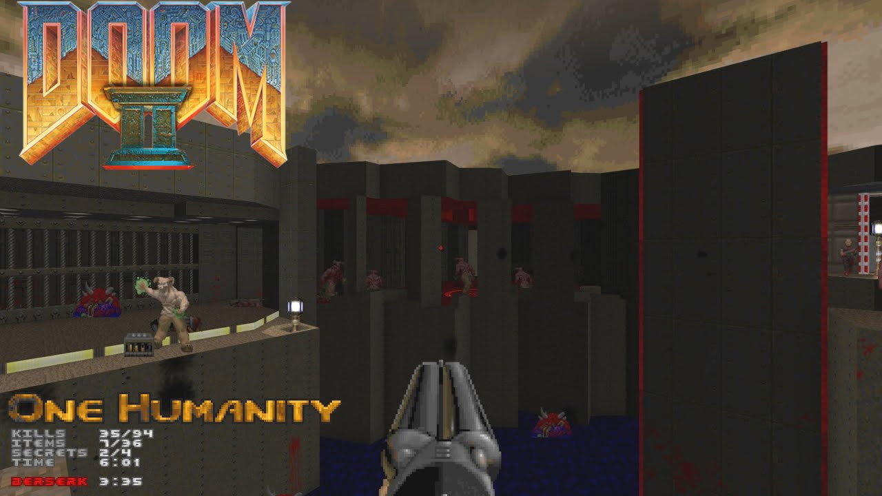 Doom II - One Humanity (UVMax 5:56) - YouTube