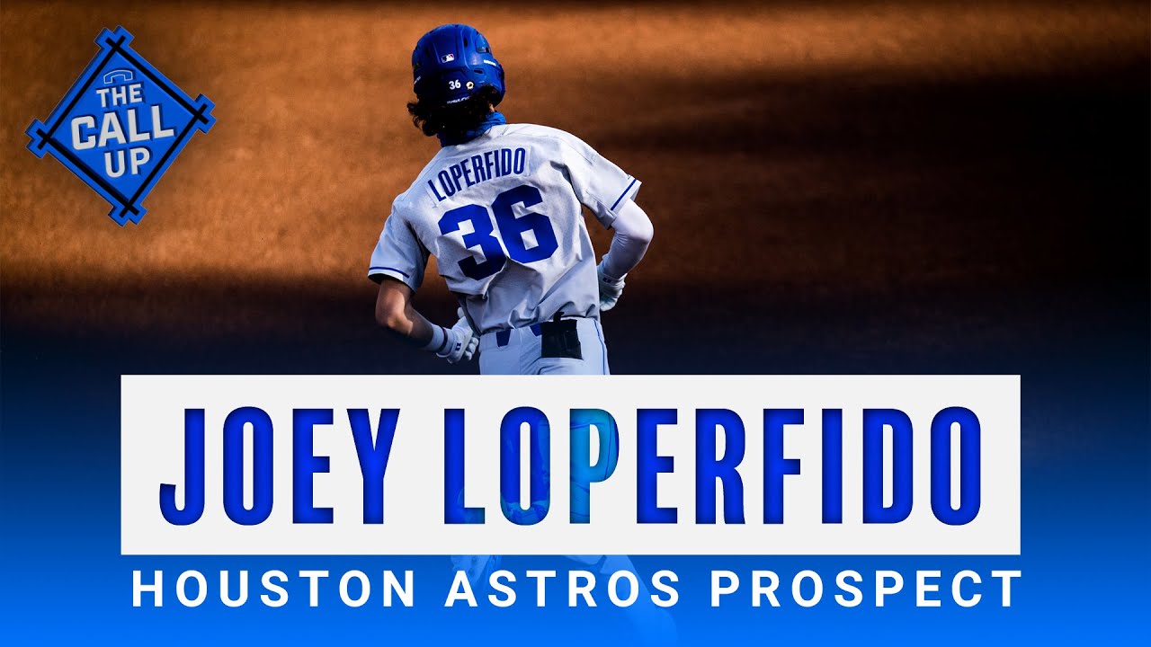 Astros Prospect Joey Loperfido Discusses His Breakout Season - YouTube
