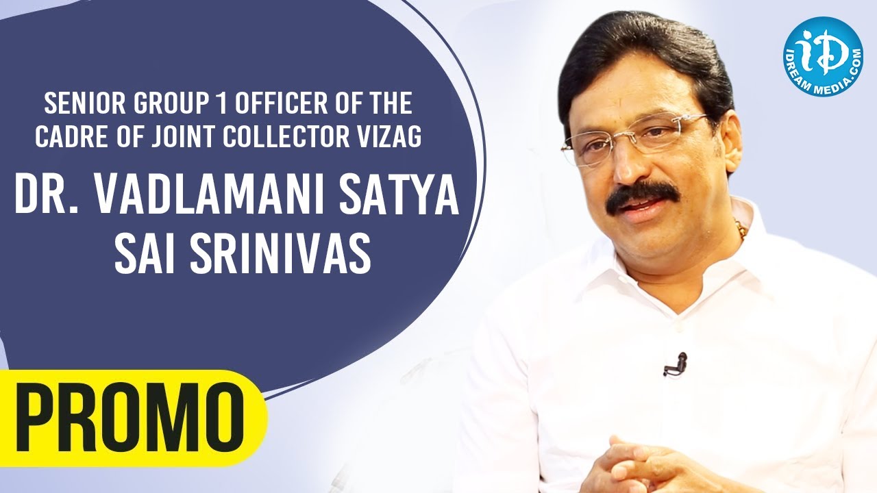 Dr Vadlamani Satya Sai Srinivas Exclusive Interview Promo | Dil Se with ...