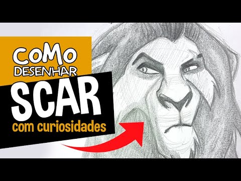 TUTORIAL: Como desenhar o SCAR! How to draw SCAR! - YouTube