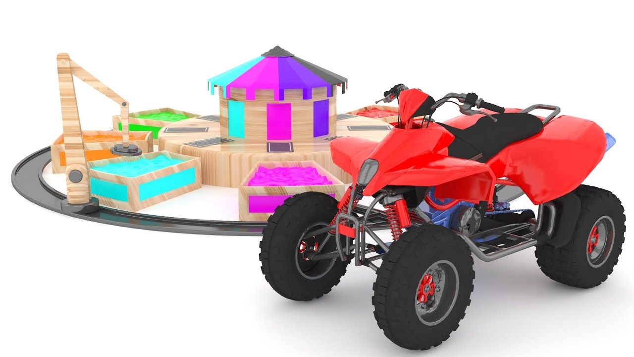 Learn Colors With Cars Colors for Children Street Vehicles & Cars ...