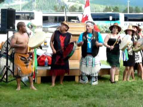 Haida Dance and Drums - Two Brothers Dance and Honour Dance - Jasper ...