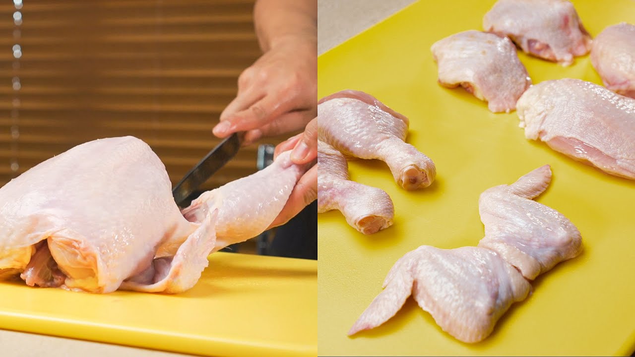 HOW TO CUT UP A WHOLE CHICKEN | Recipes.net - YouTube