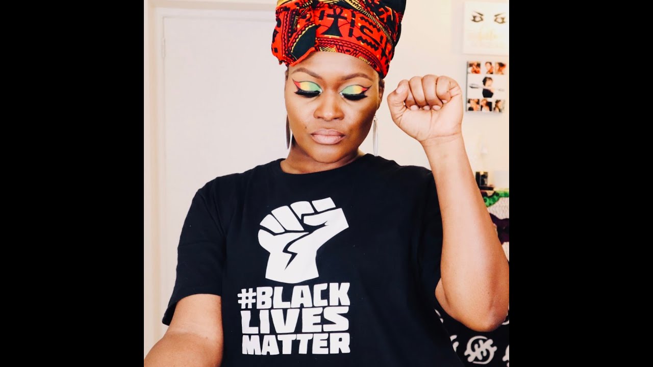 How to create a Juneteenth Inspired Makeup Look - YouTube
