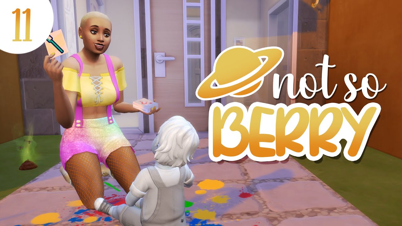 Grey Gen is Growing Up! [Yellow] Sims 4 Not So Berry Challenge #11 ...
