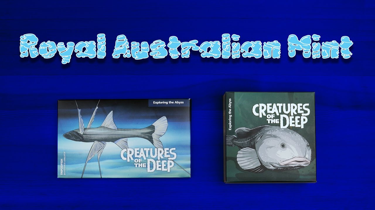 Australian $1 Creatures of the Deep - Silver & AlBr Coins - YouTube