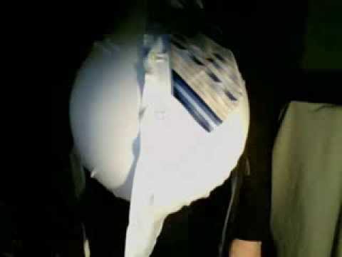 Popping Belly Balloon in the Dark in a Suit ( Copyright Aesop FrogOx 2014 )