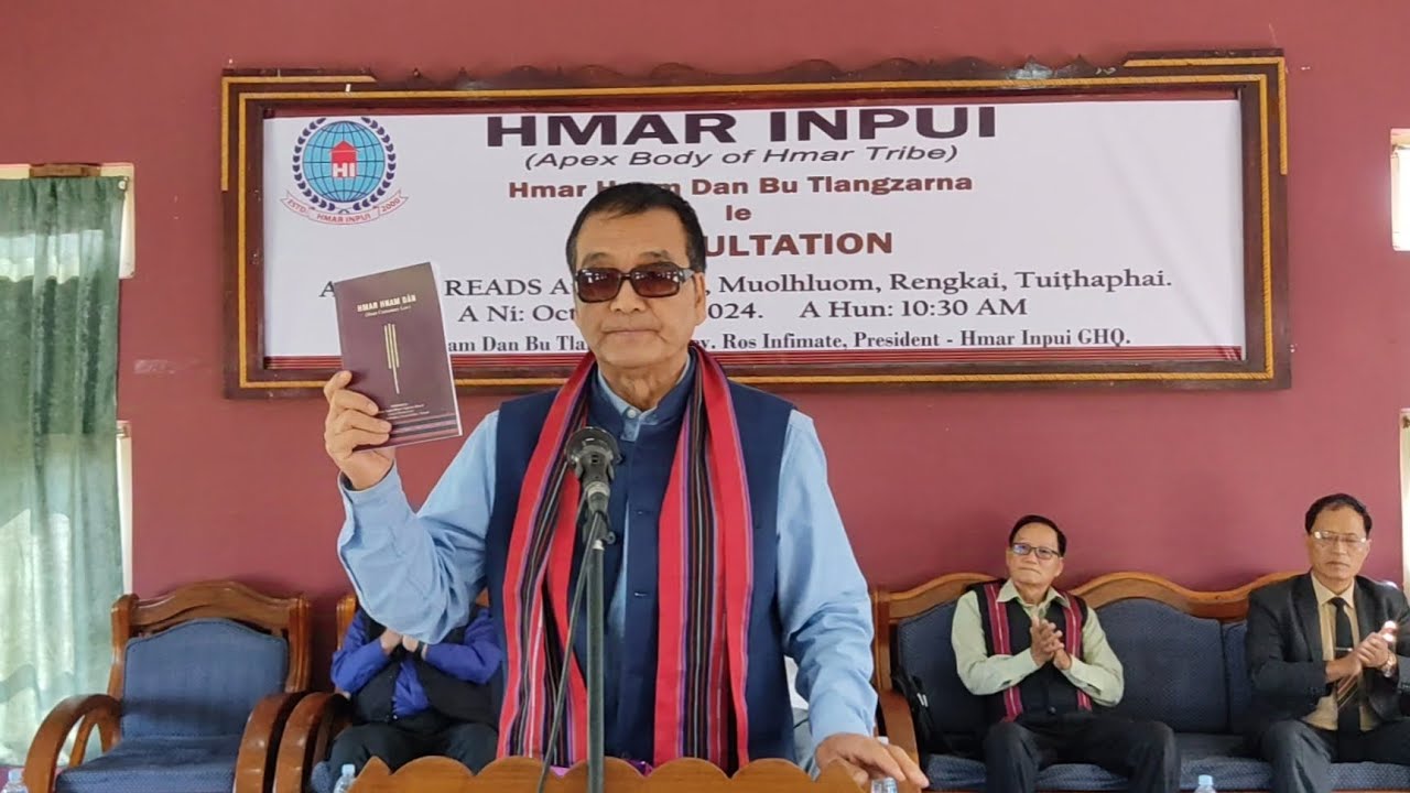 HMAR HNAM DÂN BU (HMAR CUSTOMARY LAW)|| Tlangzarna Hmar Inpui President ...