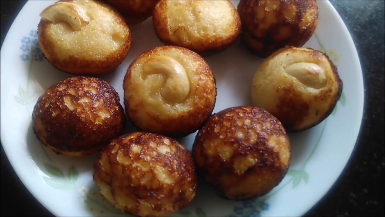 Sweet paddu/sweet appam in 10 minutes(स्वीट अप्पम) - YouTube