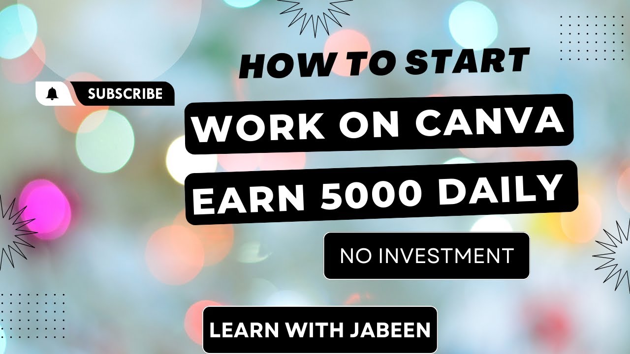 How To Make posters And Earn Online Money Without Investment Without ...