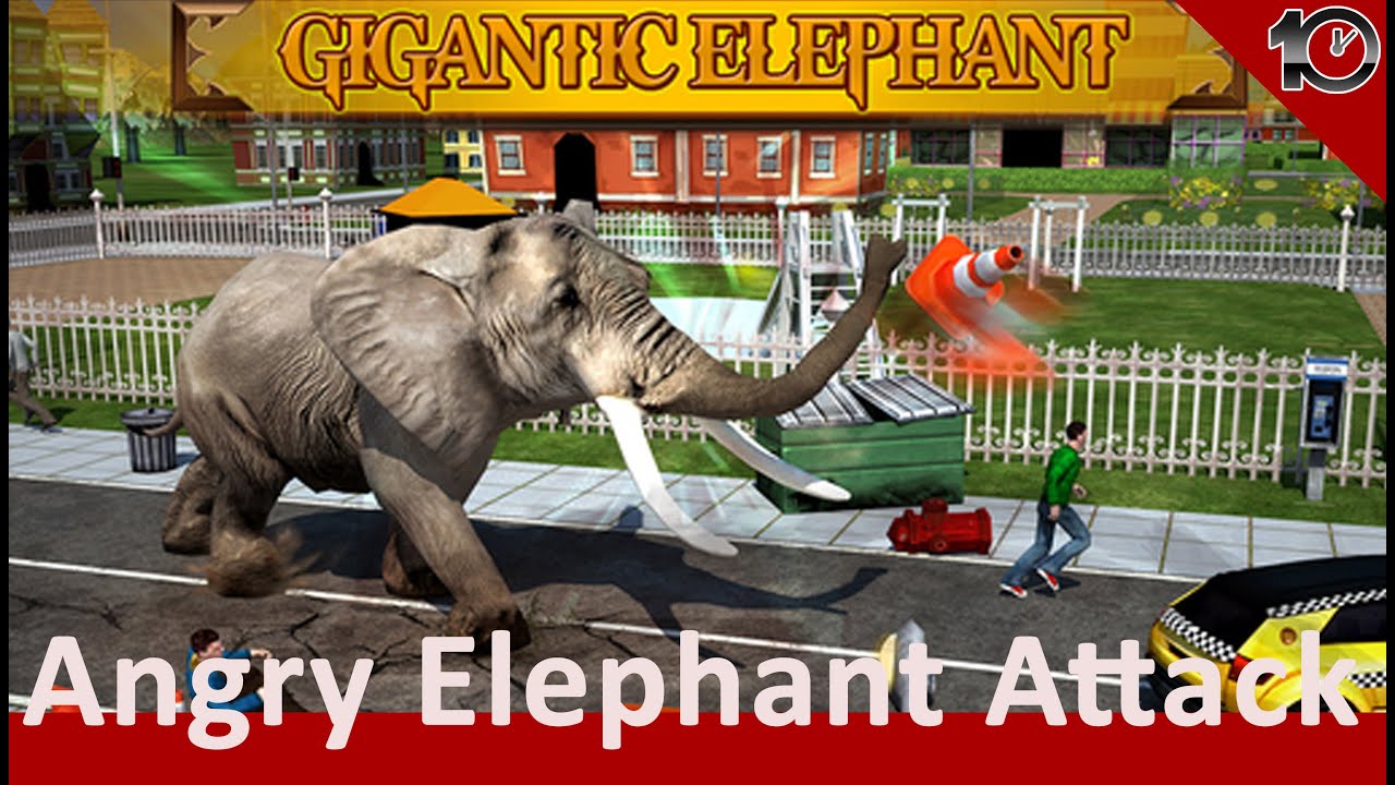 Angry Elephant Attack 3D - Android Gameplay HD - YouTube