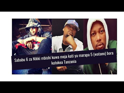Sababu 6 za Nikki mbish kuwa moja ya marapa 5 bora wa muda wote kutokea Tanzania