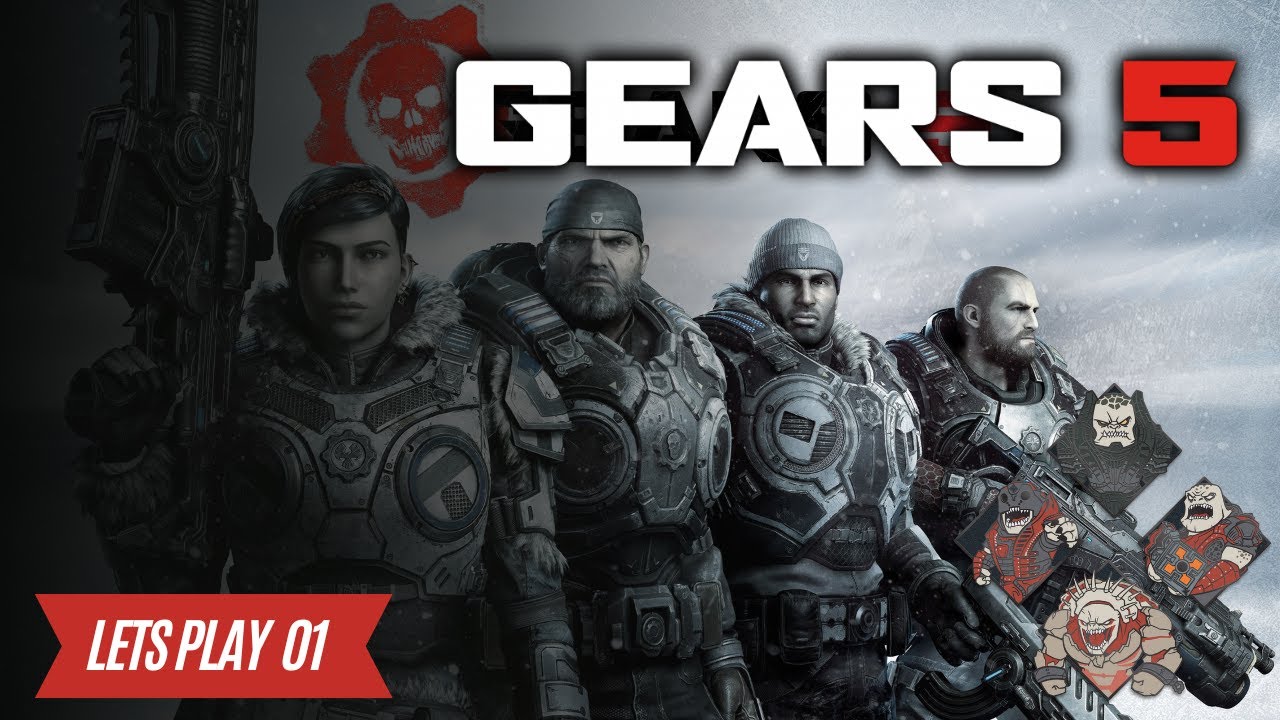 WHAT IS THIS GAME !!!/GEARS OF WAR 5/Let's Play 01 (NO COMMENTARY ...