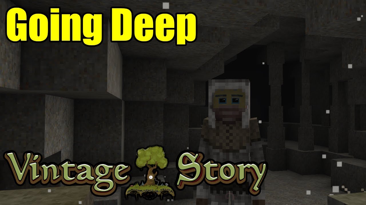 Exploring Deep Underground | Homo Sapiens Vintage Story S3E16 - YouTube