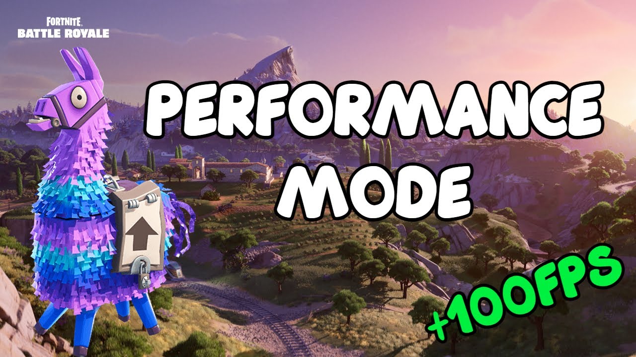 Fortnite Performance Mode | Ryzen 5 5600 + RX6600 | Chapter 5 S1 - YouTube
