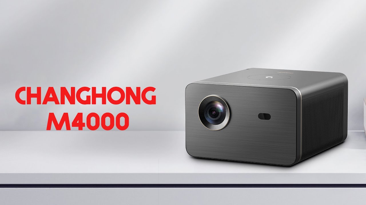 Changhong M4000 DLP full HD projector 3D home theater - YouTube