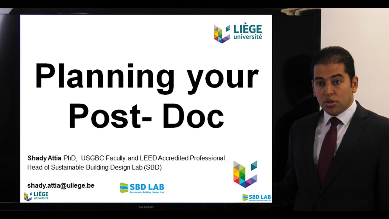 Planning your Postdoctoral Research - YouTube