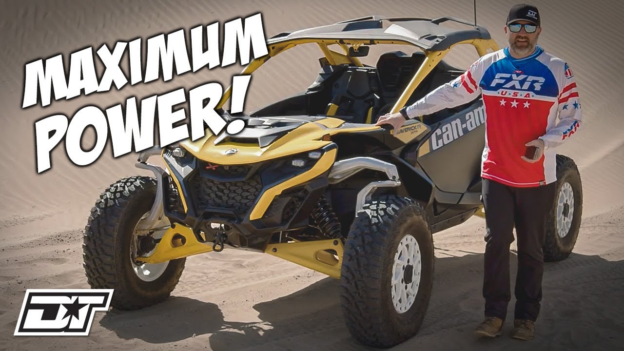 2024 Can Am Maverick R X RS with Smart Shox Detailed Overview - YouTube