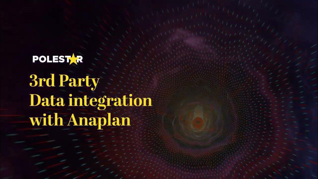 3rd Party Data Integration with Anaplan - YouTube