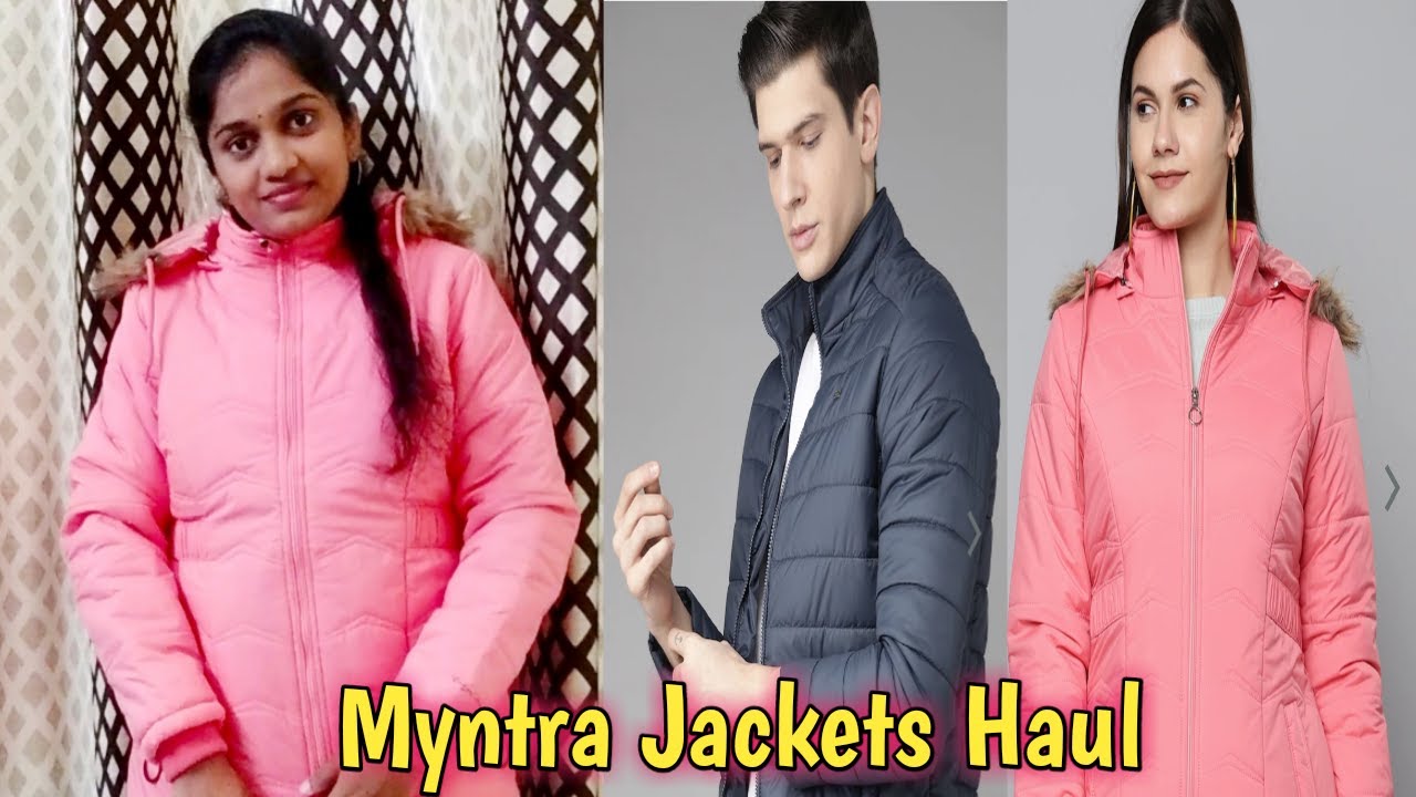 Myntra Jacket Haul in Telugu || Budget Friendly Jackets ...