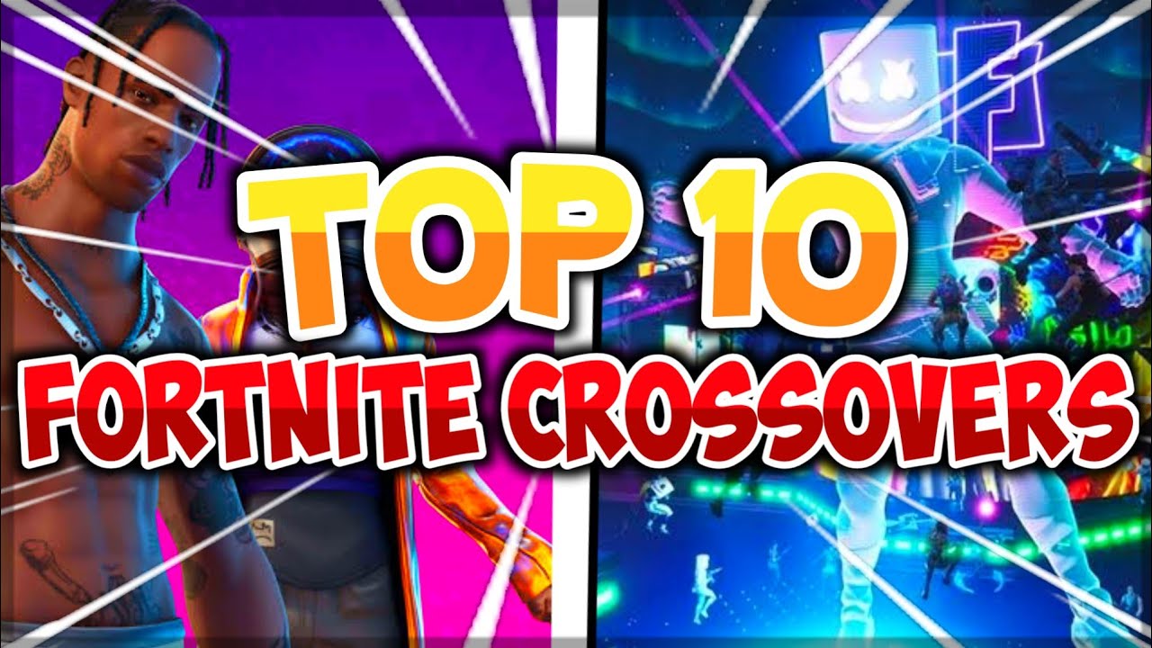 Top 10 fortnite crossovers from best to worst - YouTube
