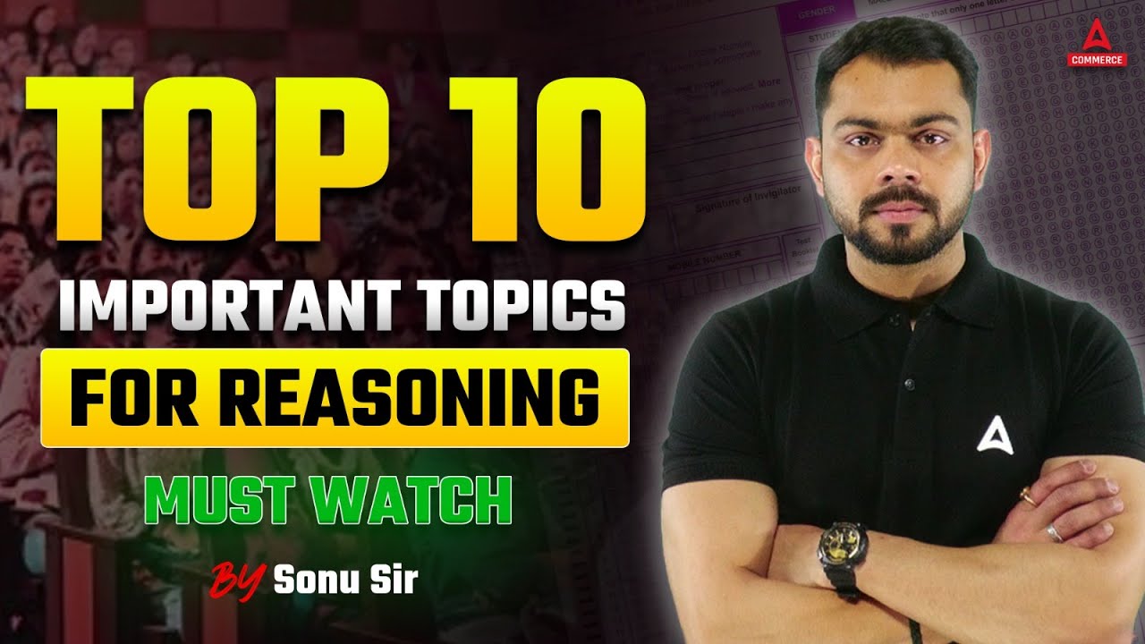 Top 10 Important Topics of CUET 2024 Reasoning - YouTube