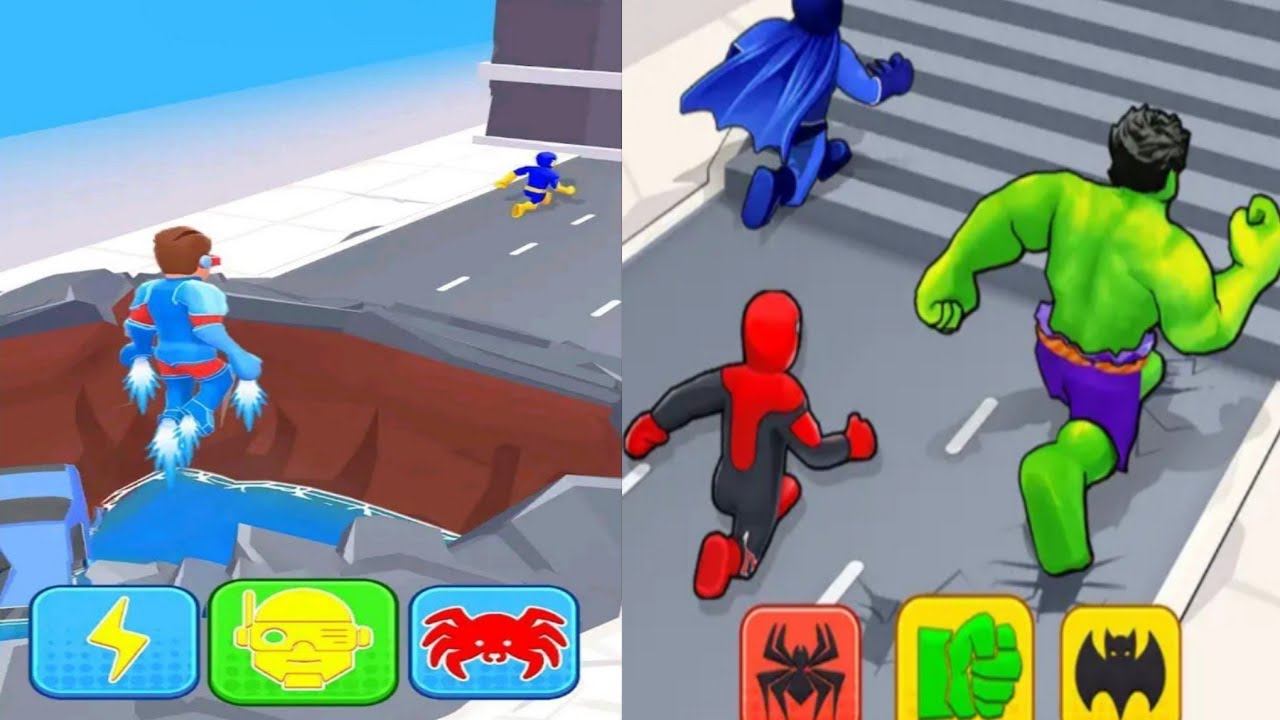 Hero transfer Run Game ALL LEVELS!Walkthrough Gameplay#gamesvlog# ...