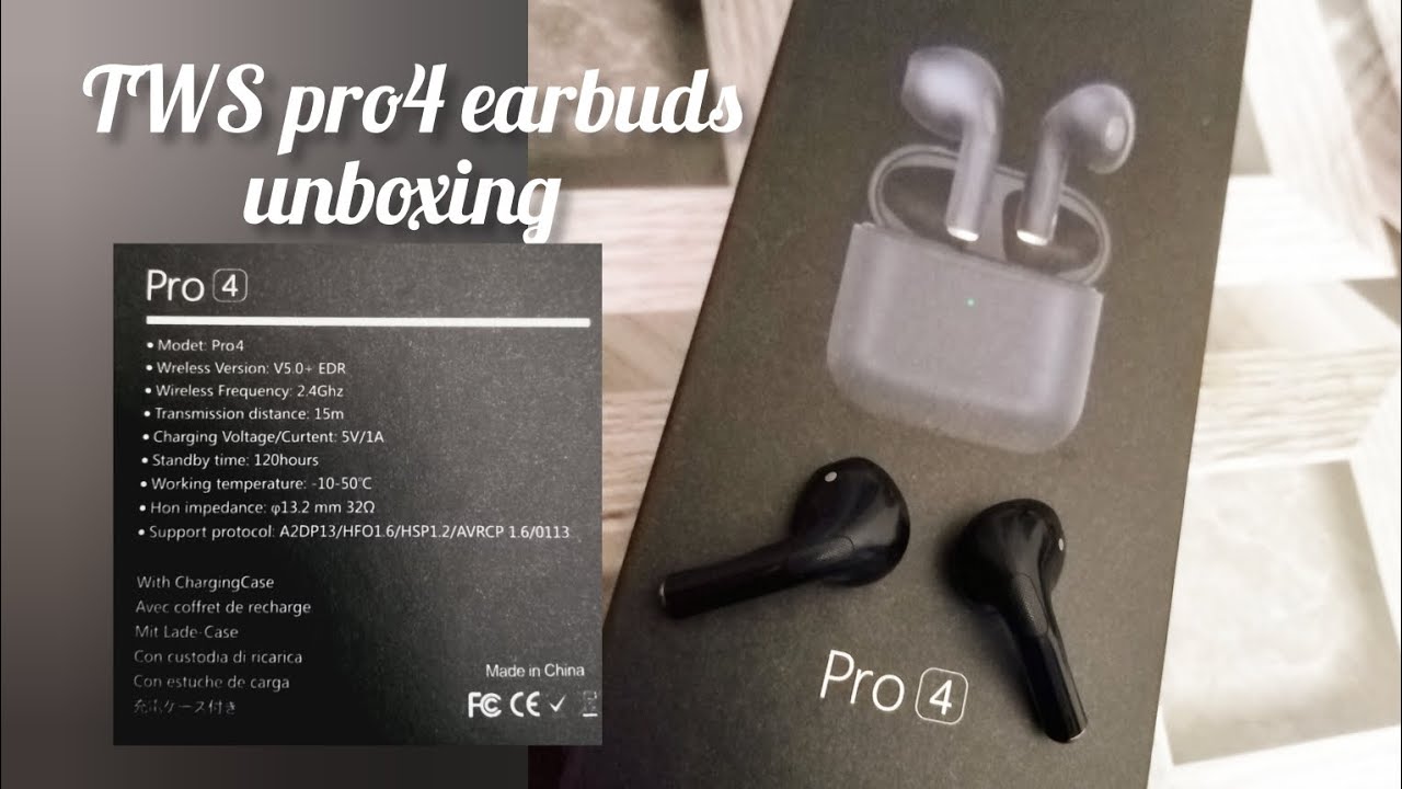 Unboxing || TWS pro 4 earbuds|| ASMR ||@MyGallery-kp6fc || Naba - YouTube
