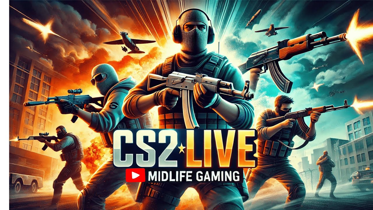 Midlife CS2 Chill Livestream #19 | Season 2 Premier with friends #cs2 # ...