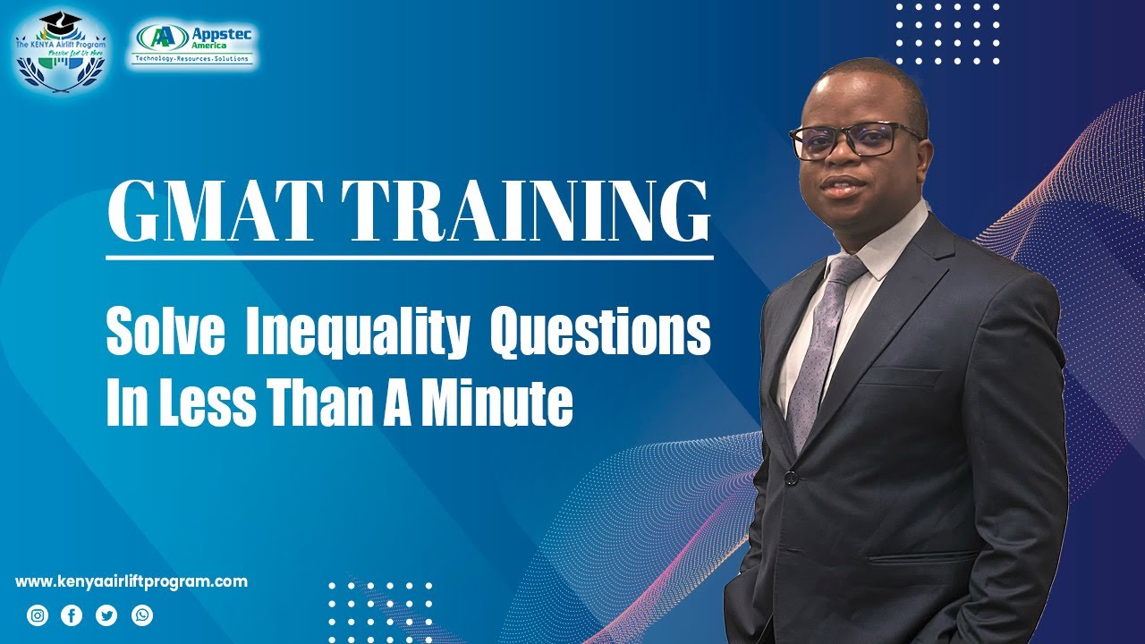 GMAT QUANT| How to Solve Inequality Questions in Less than a Minute ...