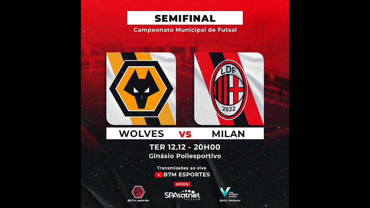 Wolves x Milan- Campeonato Municipal de Futsal Castelo do Piauí ...