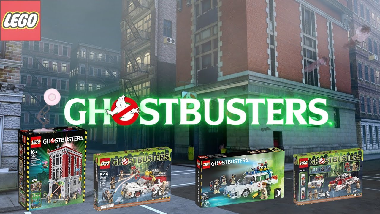 Lego Ghostbusters Logo Spoof Luxo Lamp - YouTube